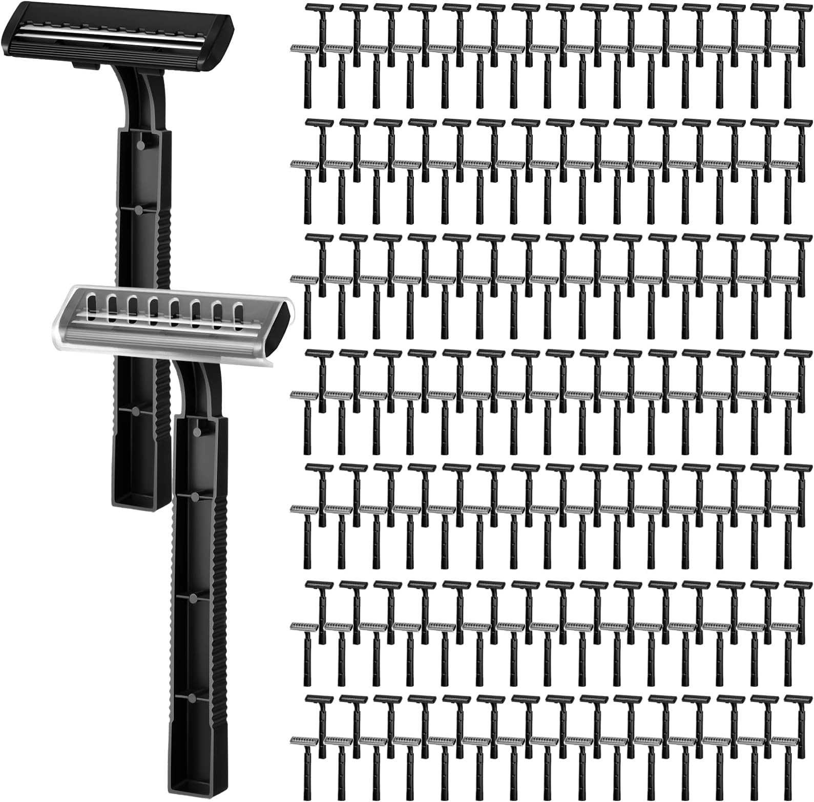 Amazon.com: 800 Pcs Disposable Razors Bulk Twin Blade Shaving Razor for ...