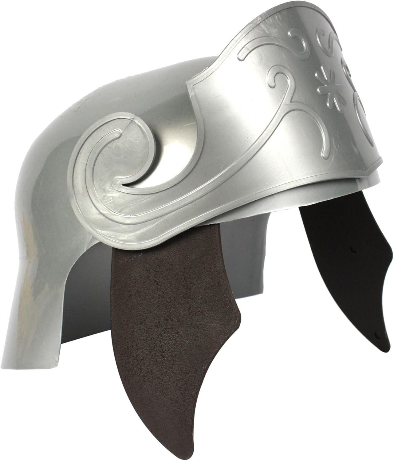 Amazon.com: Alexanders Costumes Men's Roman Helmet, Silver, One Size ...
