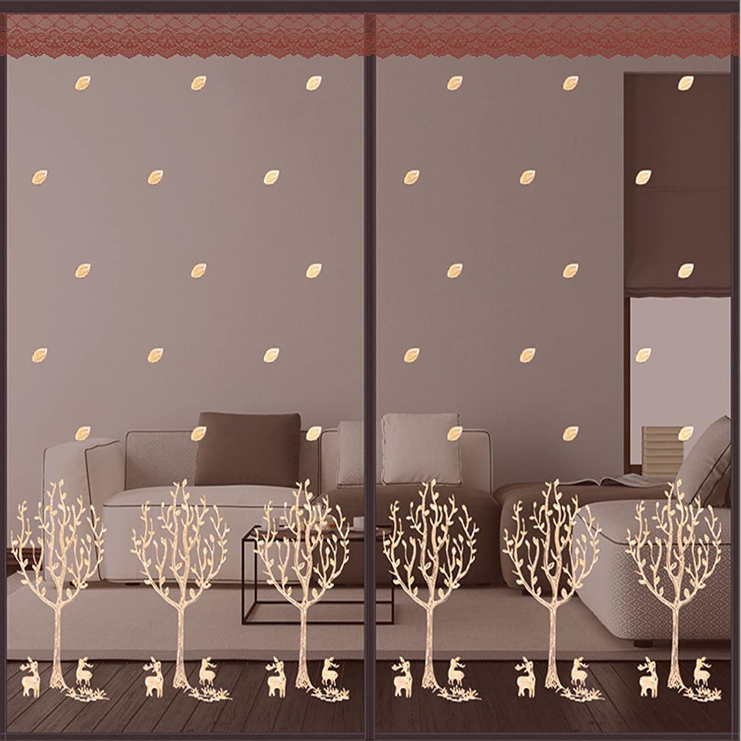 Amazon.com: Automatic Closing Screen Door, with 36 Pieces of Self ...