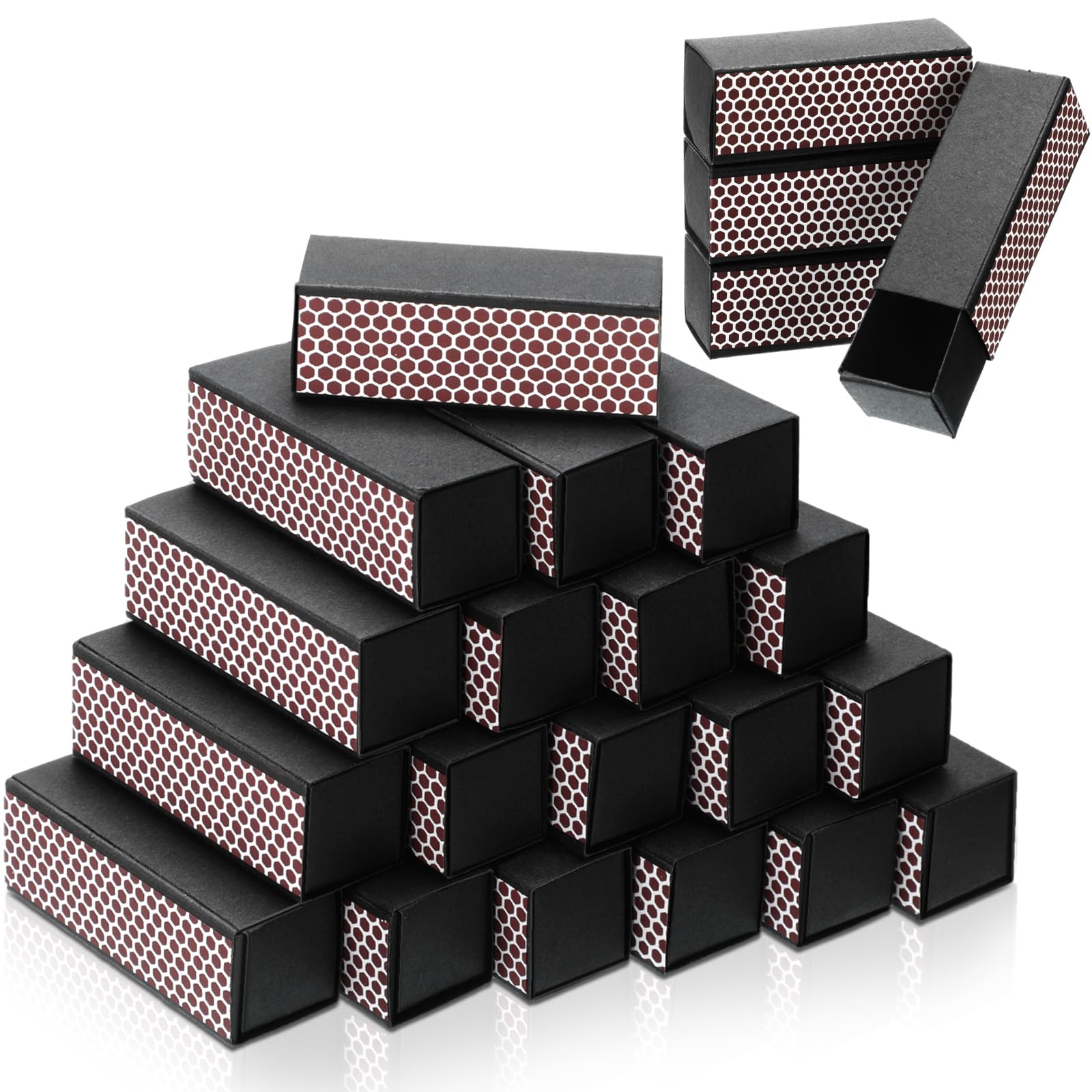 Amazon.com: 60 Pcs Blank Matches Containers DIY No Match Holder Blank ...