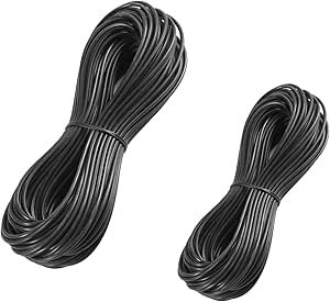 FLYZZZ Window Screen Spline 0.125''x100ft + 0.14‘’x100ft Window Screen ...