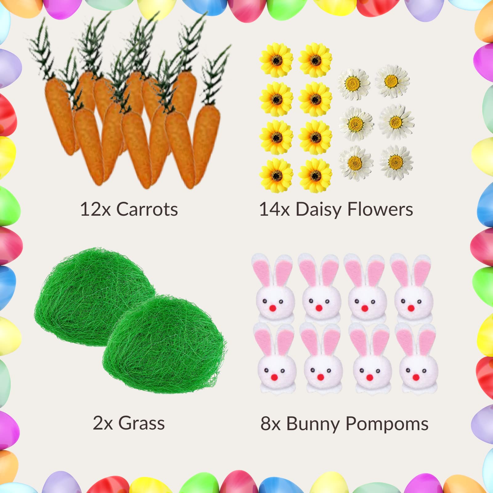 Easter Bonnet Kit Mega Pack – Make Your Own Easter Bonnet Hats Pink ...