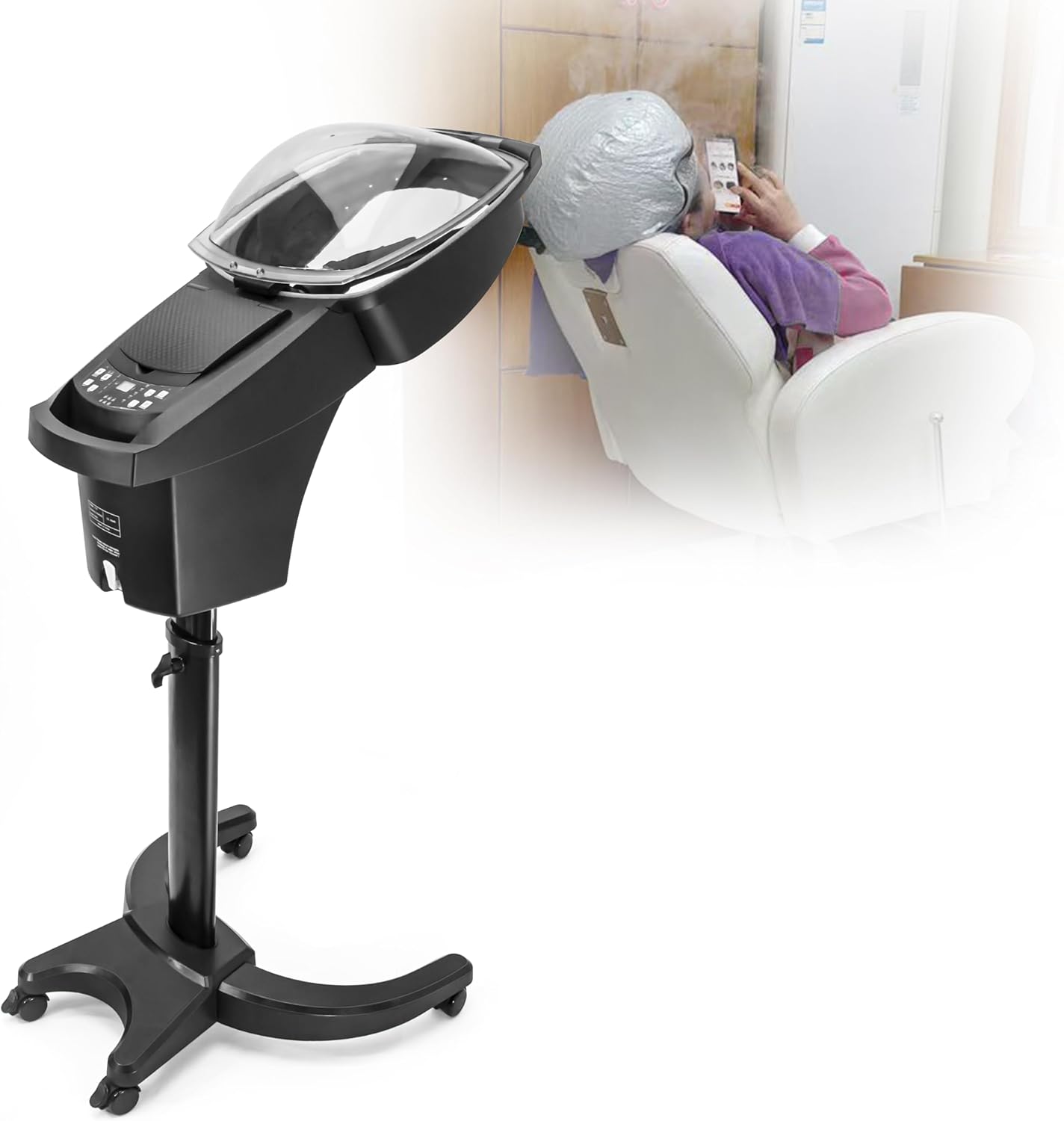 Amazon.com : Elitzia Hair Steamer Micro Mist Scalp Detox System Hair ...