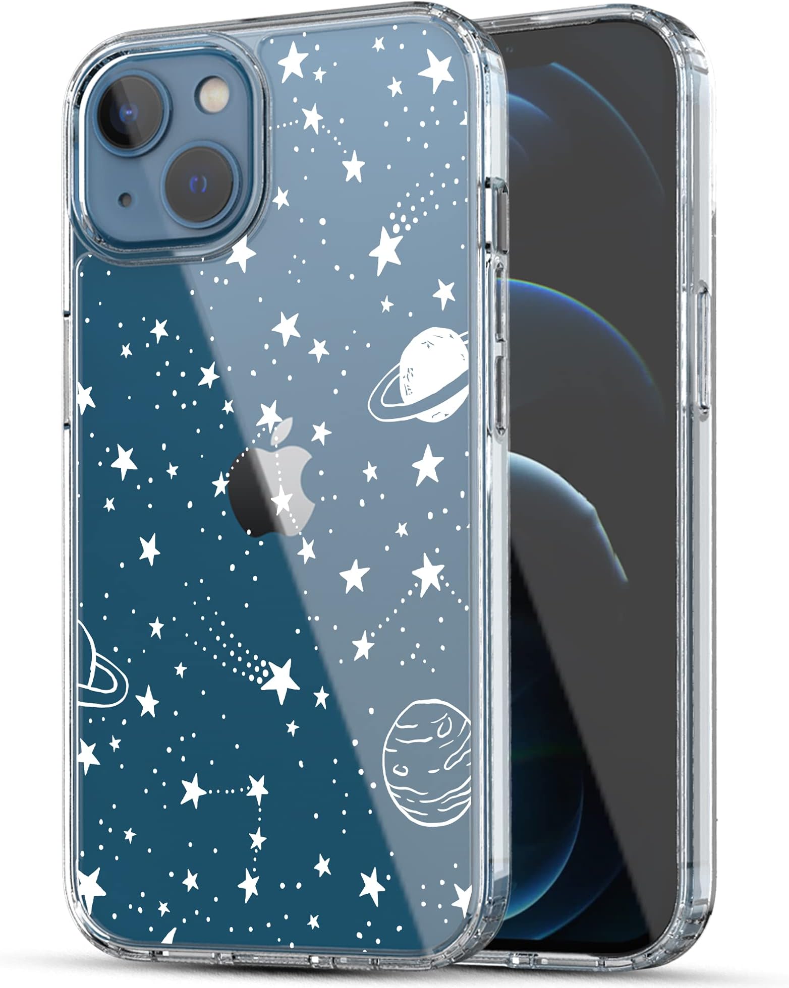 Amazon.com: GYZYA for iPhone 13 Mini Case Clear 5.4 Inch with Pattern ...