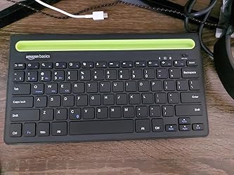 Amazon.in: Buy amazon basics Wireless Bluetooth Multi-Device Keyboard for Windows, Apple iOS ...