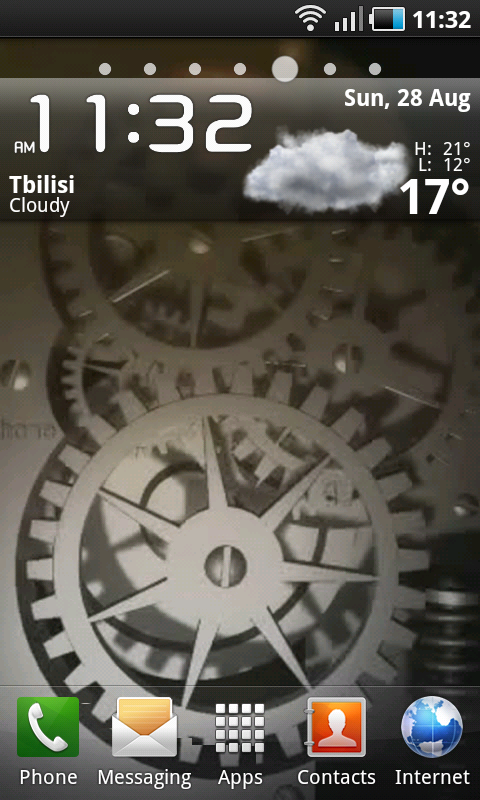 Aplicación Silver Time Machine Live Wallpaper en Amazon Appstore