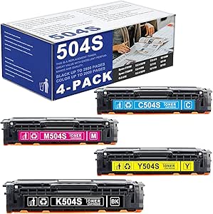 Amazon.com: CLT-504S 504S Toner Cartridge Replacement for Samsung CLT-K504S CLT-C504S CLT-M504S ...