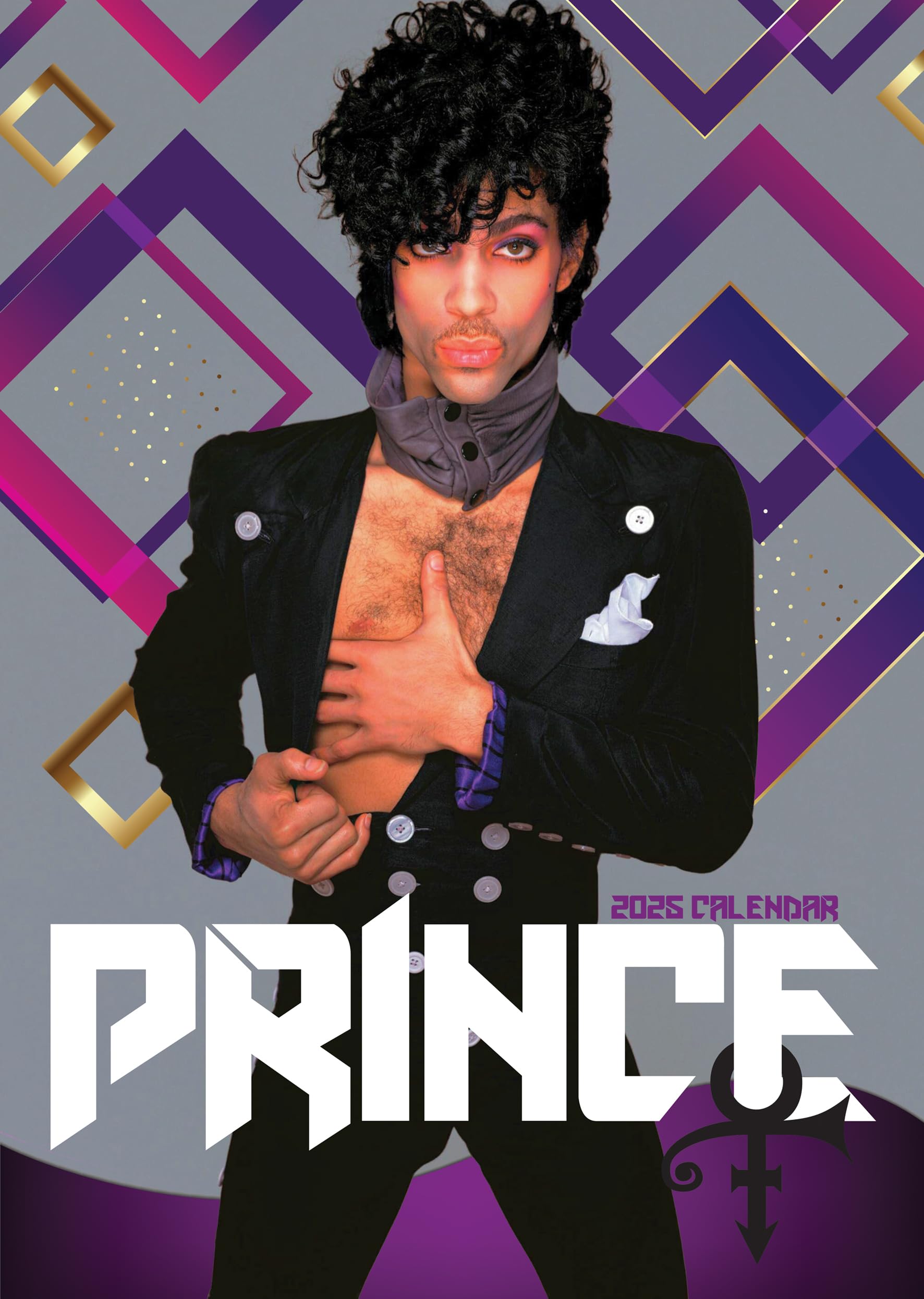 Amazon.com: Calendars R Us Prince 2025 - A3 Size Wirobound Calendar ...
