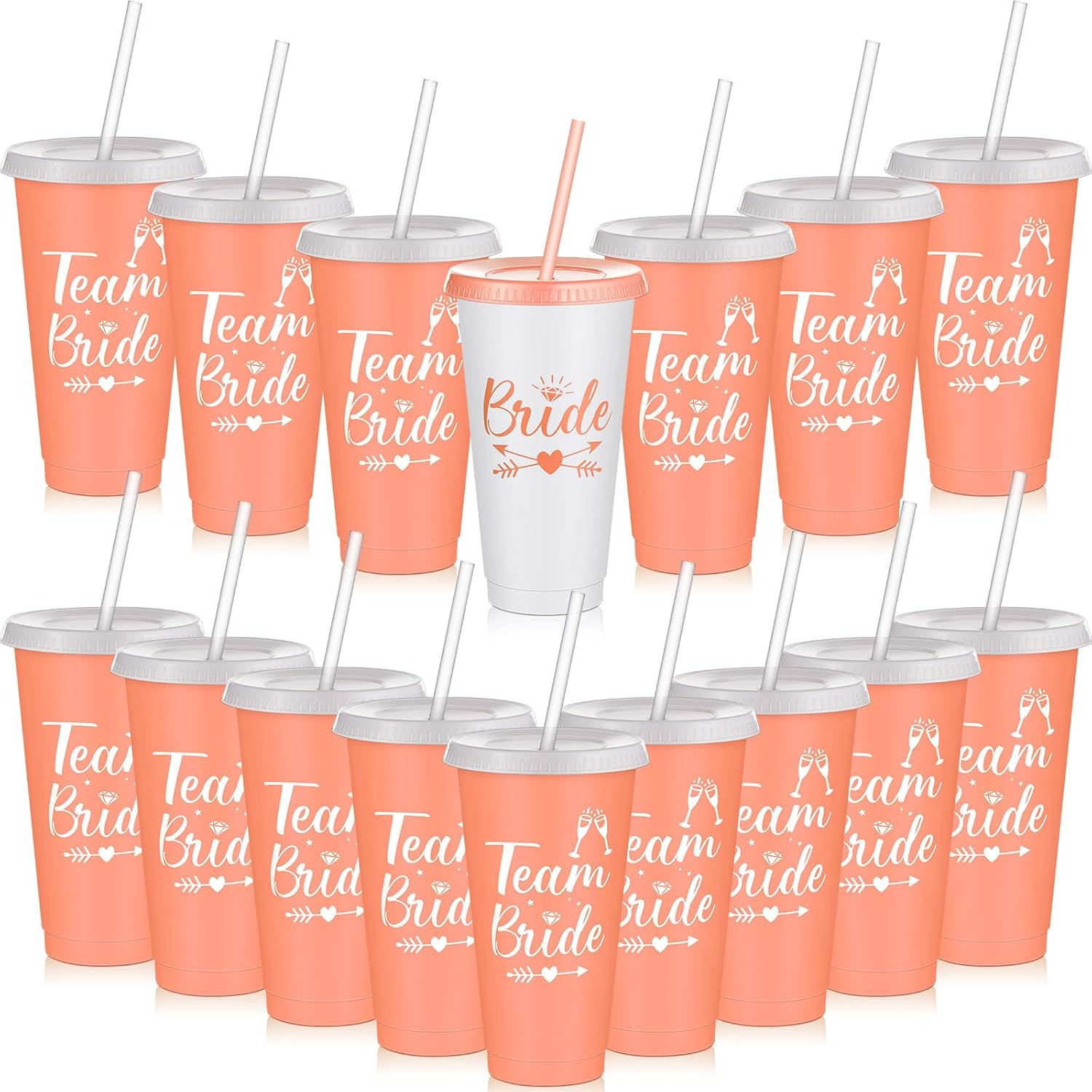 Amazon.com: 16 Pcs Babe Bachelorette Cups Bachelorette Party Tumbler ...