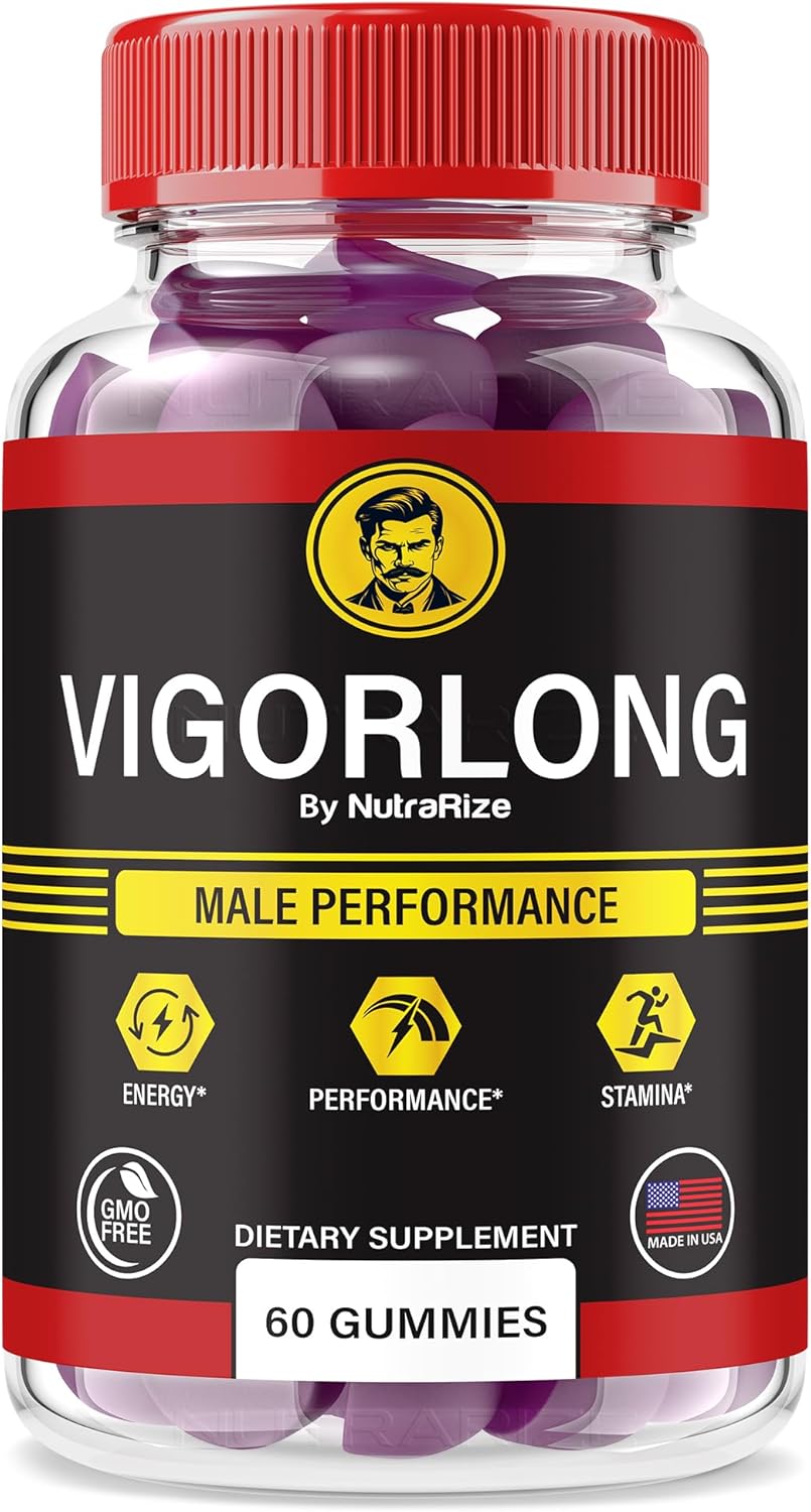 Amazon.com: NutraRize VigorLong Male Gummies, Official VigorLong ...