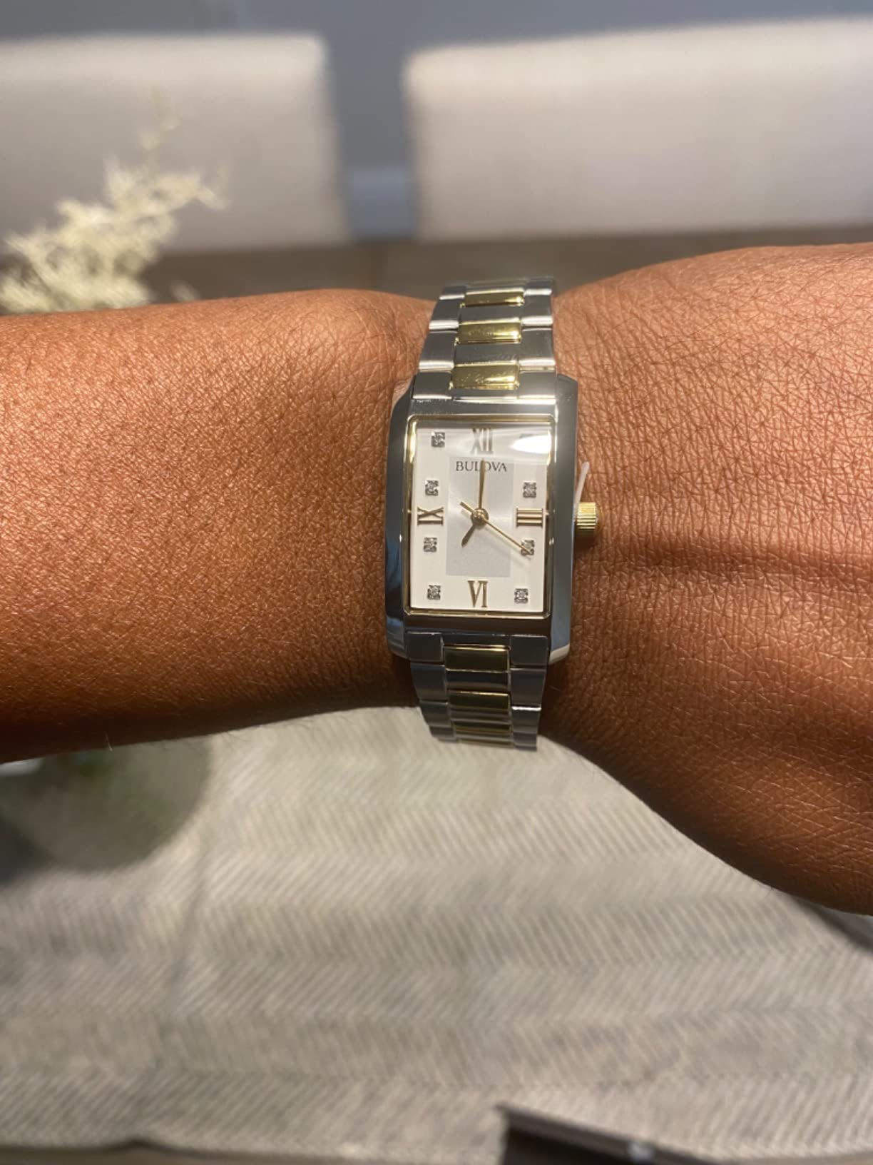 $44/mo - Finance Bulova Ladies' Classic Diamond Two-Tone Stainless ...