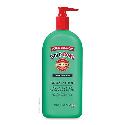 Amazon.com : Gold Bond Medicated Extra Strength Body Lotion 14 oz ...