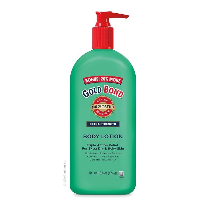 Amazon.com : Gold Bond Medicated Extra Strength Body Lotion 14 oz ...