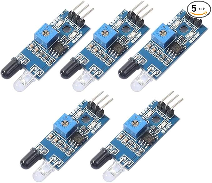 IR Infrared Obstacle Avoidance Sensor 2pcs IR Transmitting and ...