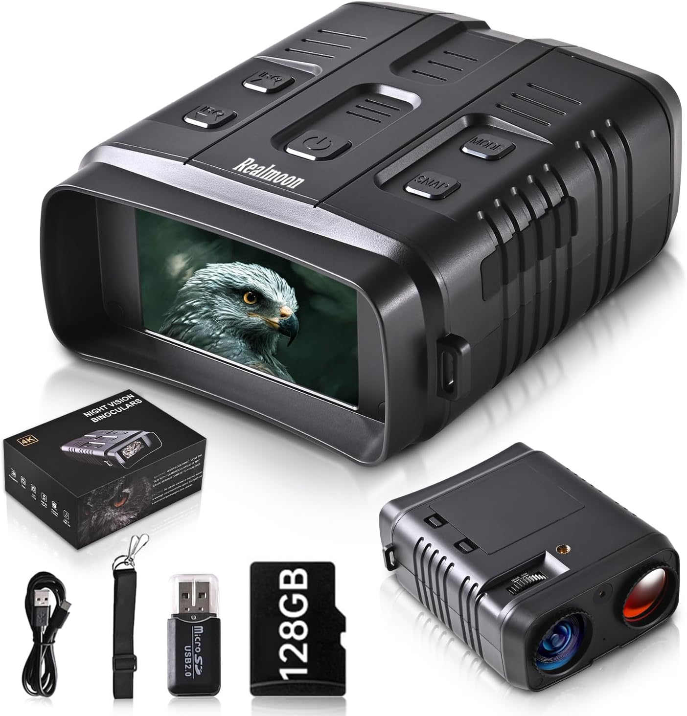 Amazon.com: Visiocrest Night Vision Binoculars, Night Vision Goggles ...