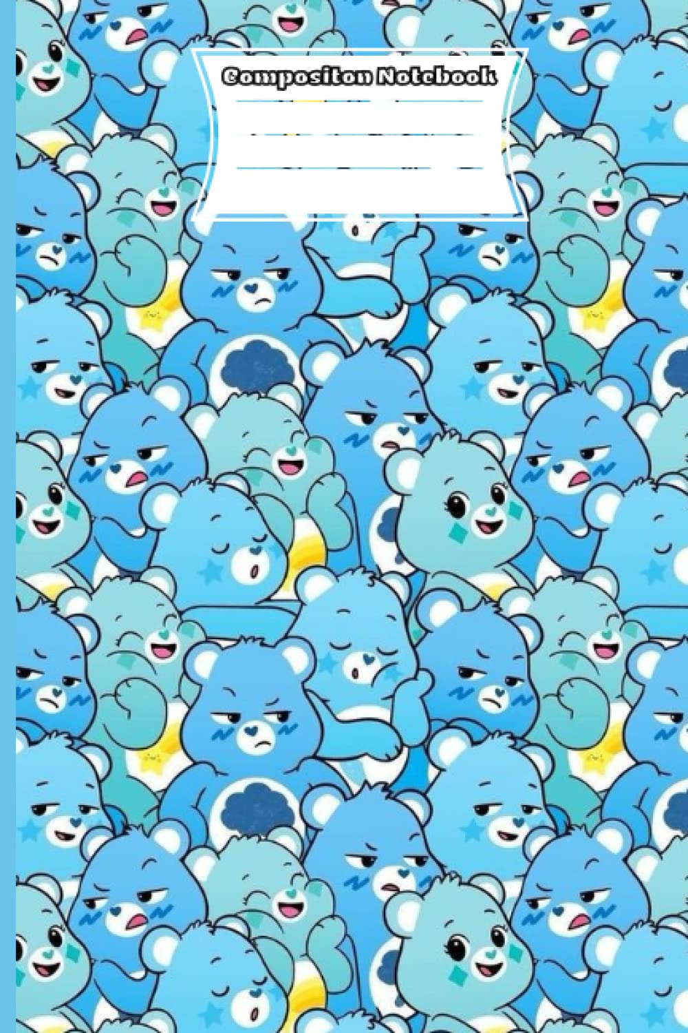 Amazon.com: Aesthetic Care Bear Notebook: College Ruled Lined Blank ...