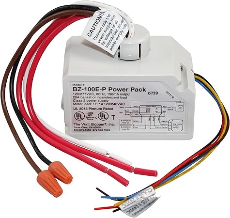 Amazon.com : Watt Stopper BZ-100E-P Power Pack Occupancy Sensor 120/277 ...