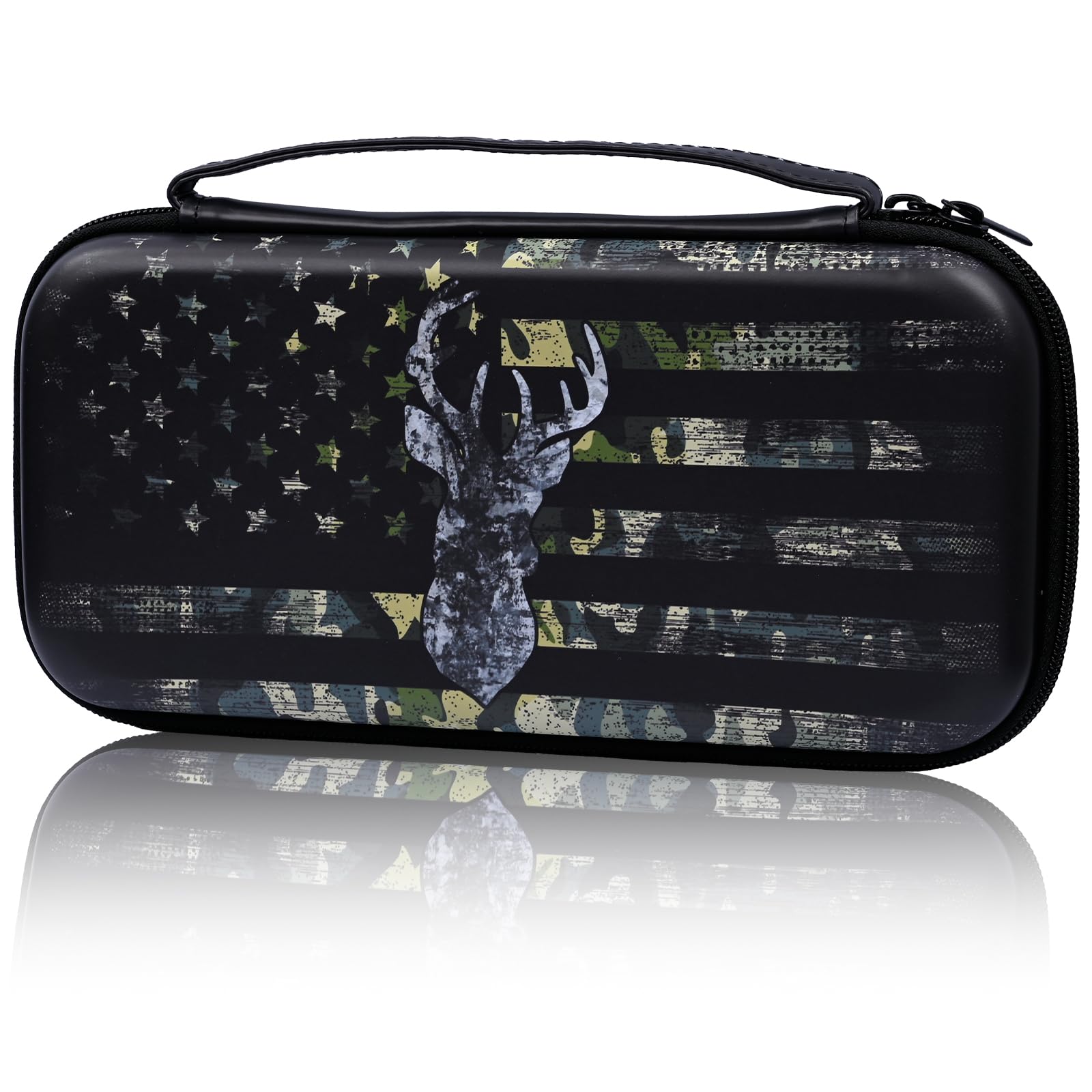 Amazon.com: WtallasiSei Camouflage Flag Deer Hunting Carry Case ...