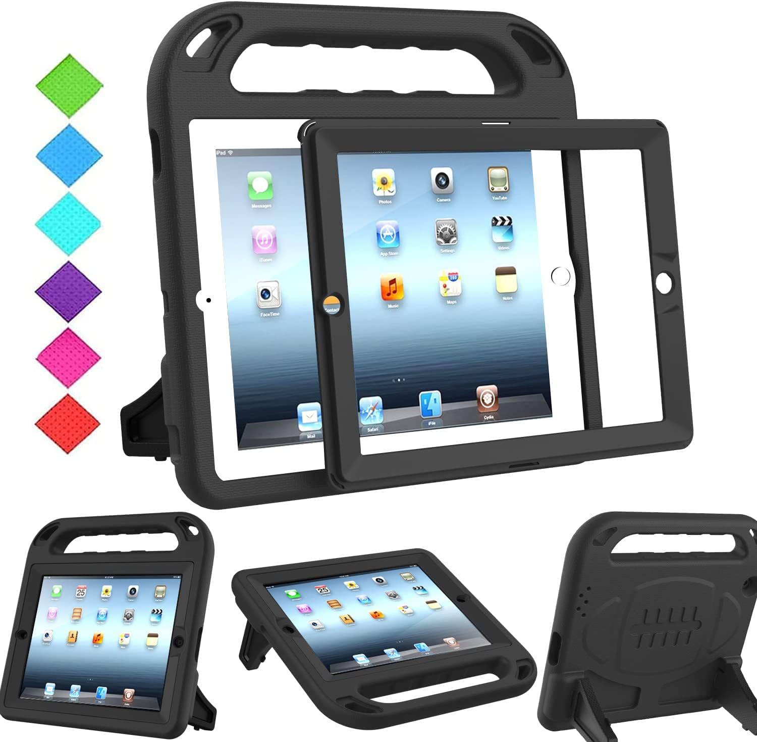 Amazon Bmouo Kids Case For Ipad 2 3 4 Shockproof Light Weight