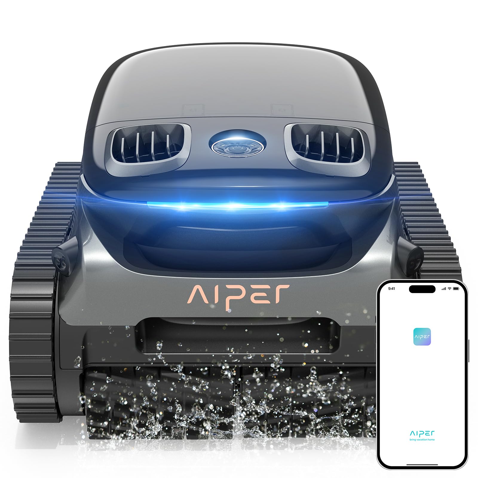 AIPER Scuba S1 Pro Cordless Pool Cleaner, 2024 Automatic Robotic Pool ...