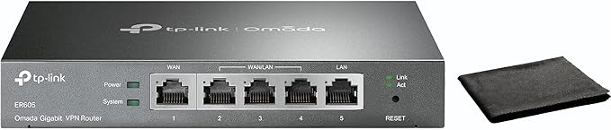 Amazon.com: TP-Link ER-605 Gigabit VPN Router | Load Balancing | Dual ...