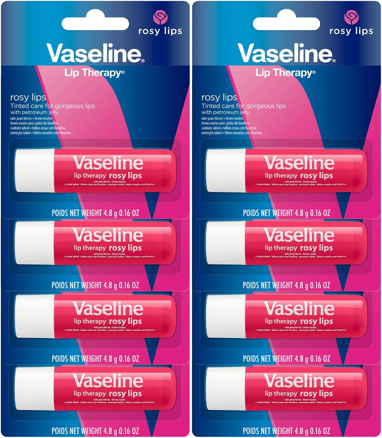 Amazon.com : Vaseline Lip Therapy Stick Twin Pack – Merry Cherry ...