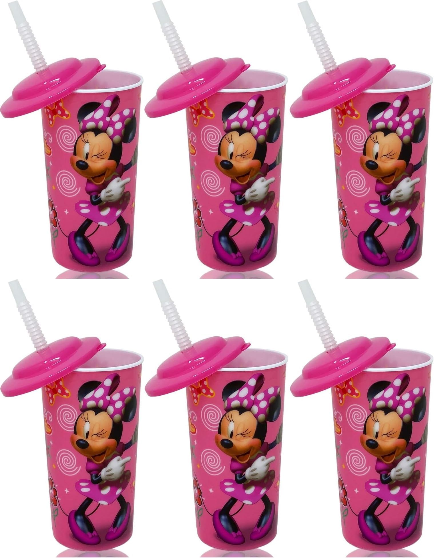 Amazon.com: Amscan Minnie Mouse Forever Favor Cup | 16 Ounces | Pink ...