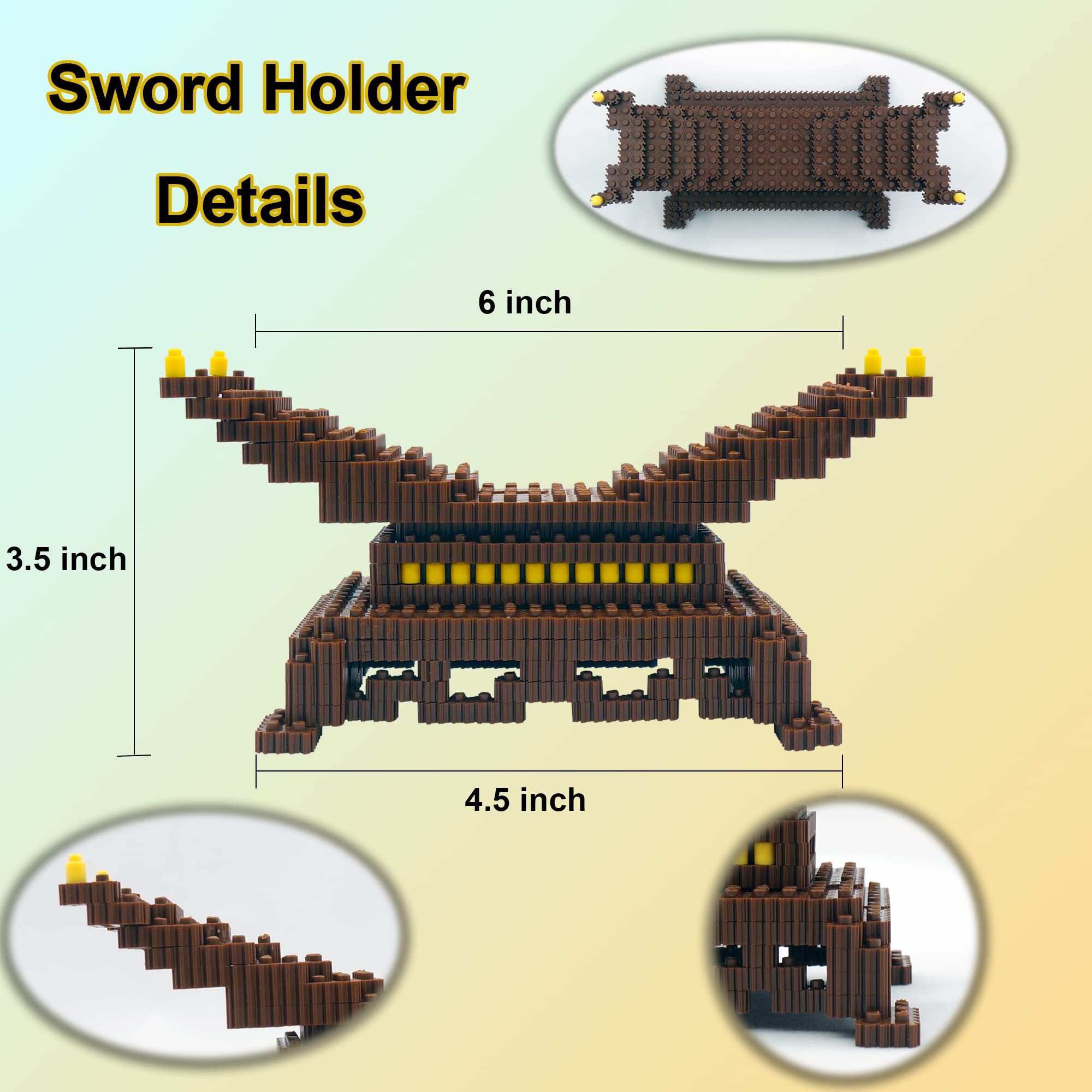 Snapklik.com : Cosplay White Sword Building Blocks