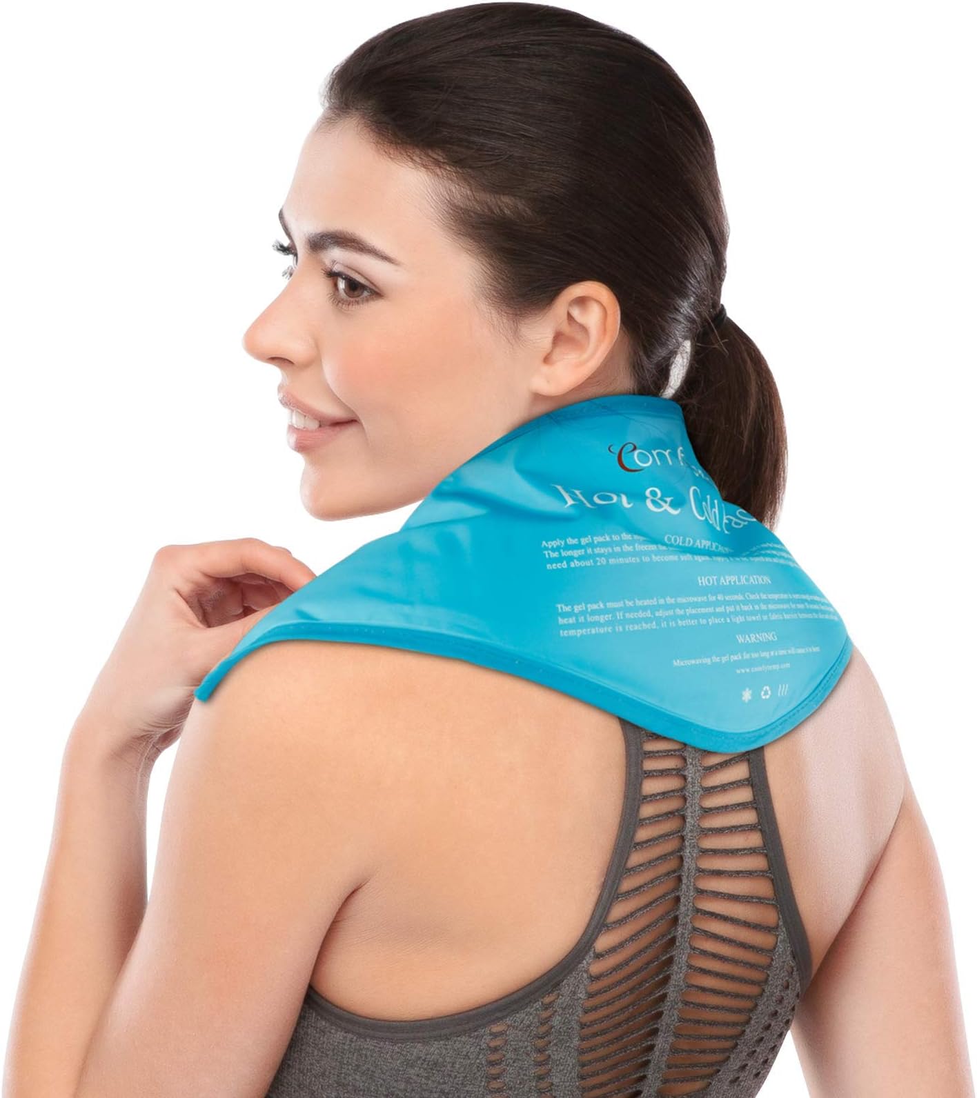Amazon.com: FlexiKold Neck Ice Pack with Straps – Reusable Ice Pack for ...