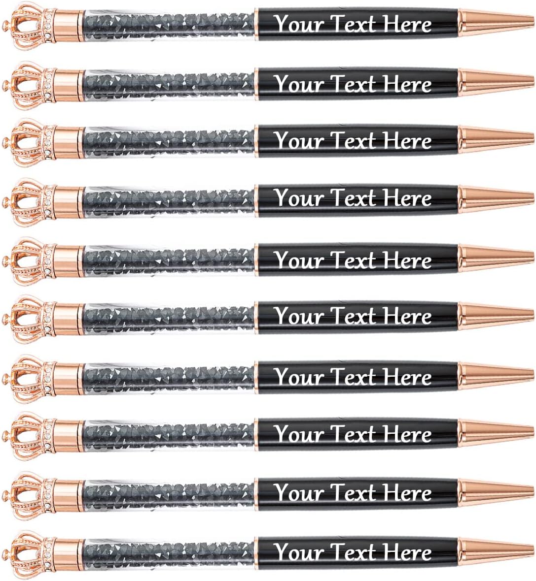 Personalised Pens with Name Text Engraver Luxury Synthetic Diamond ...