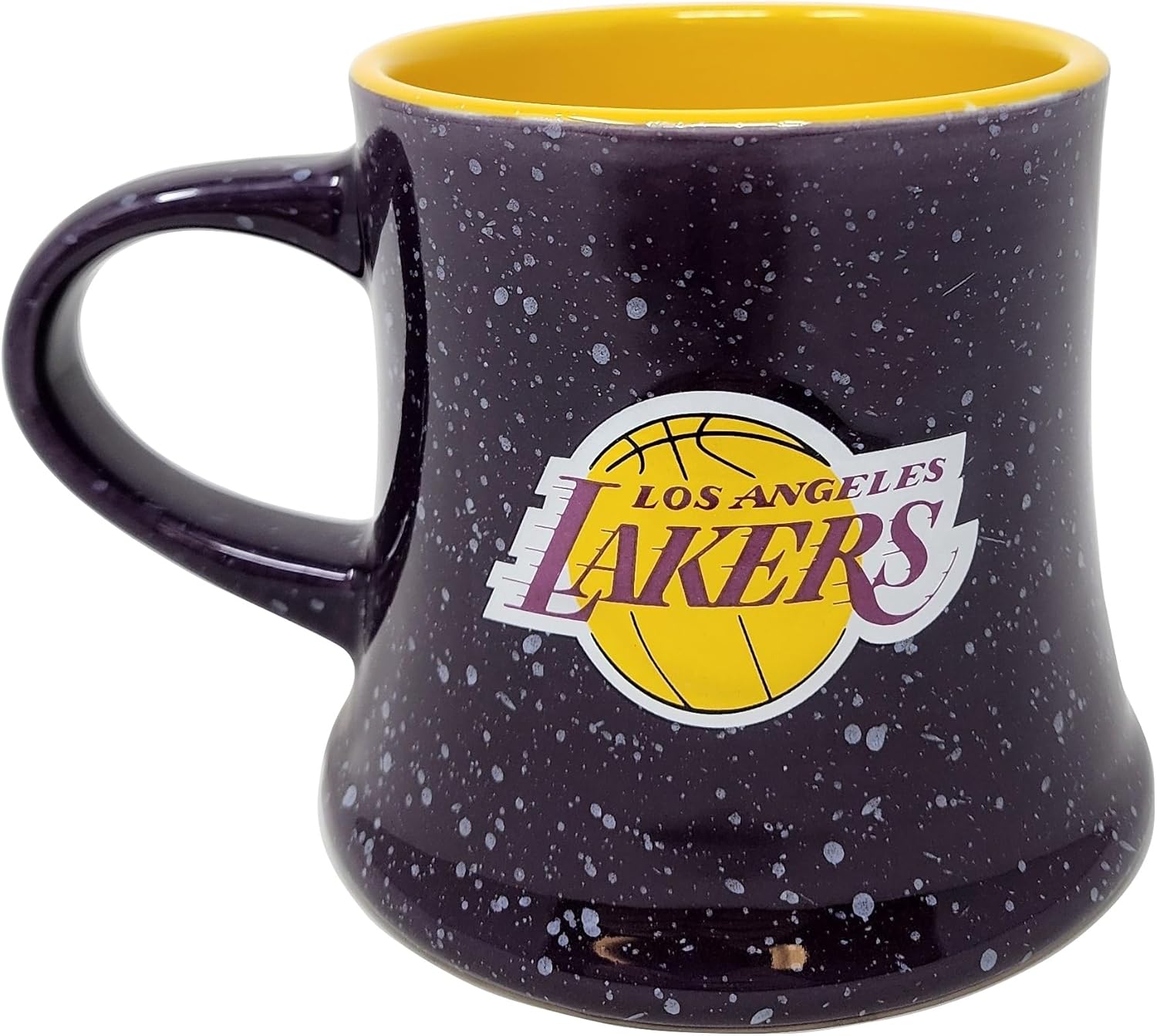 Amazon.com: Boelter Brands Los Angeles Lakers 14oz Ceramic Coffee Mug ...