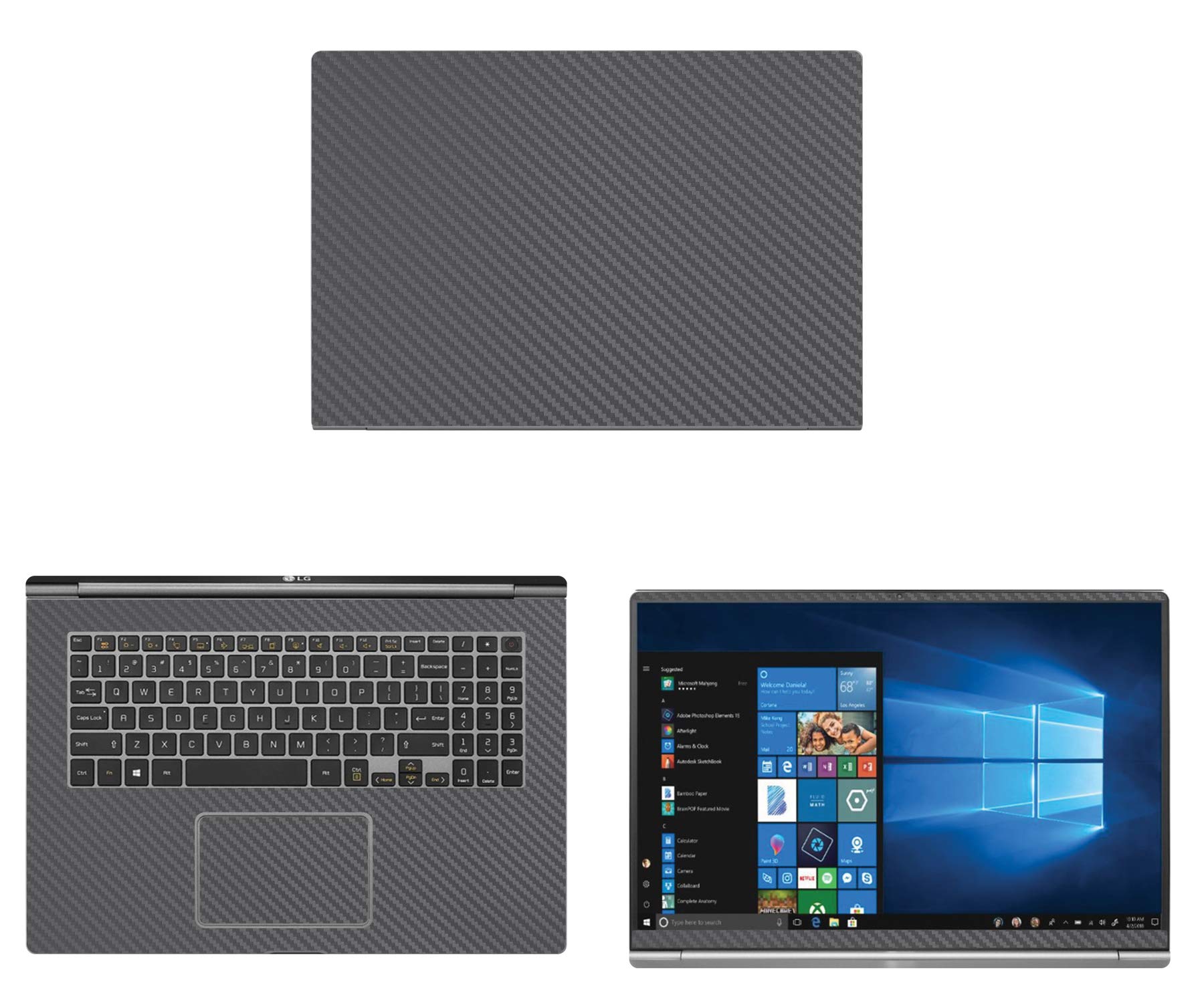 Amazon.com: Decalrus - Protective Decal for LG Gram 17Z990 (17.3 ...