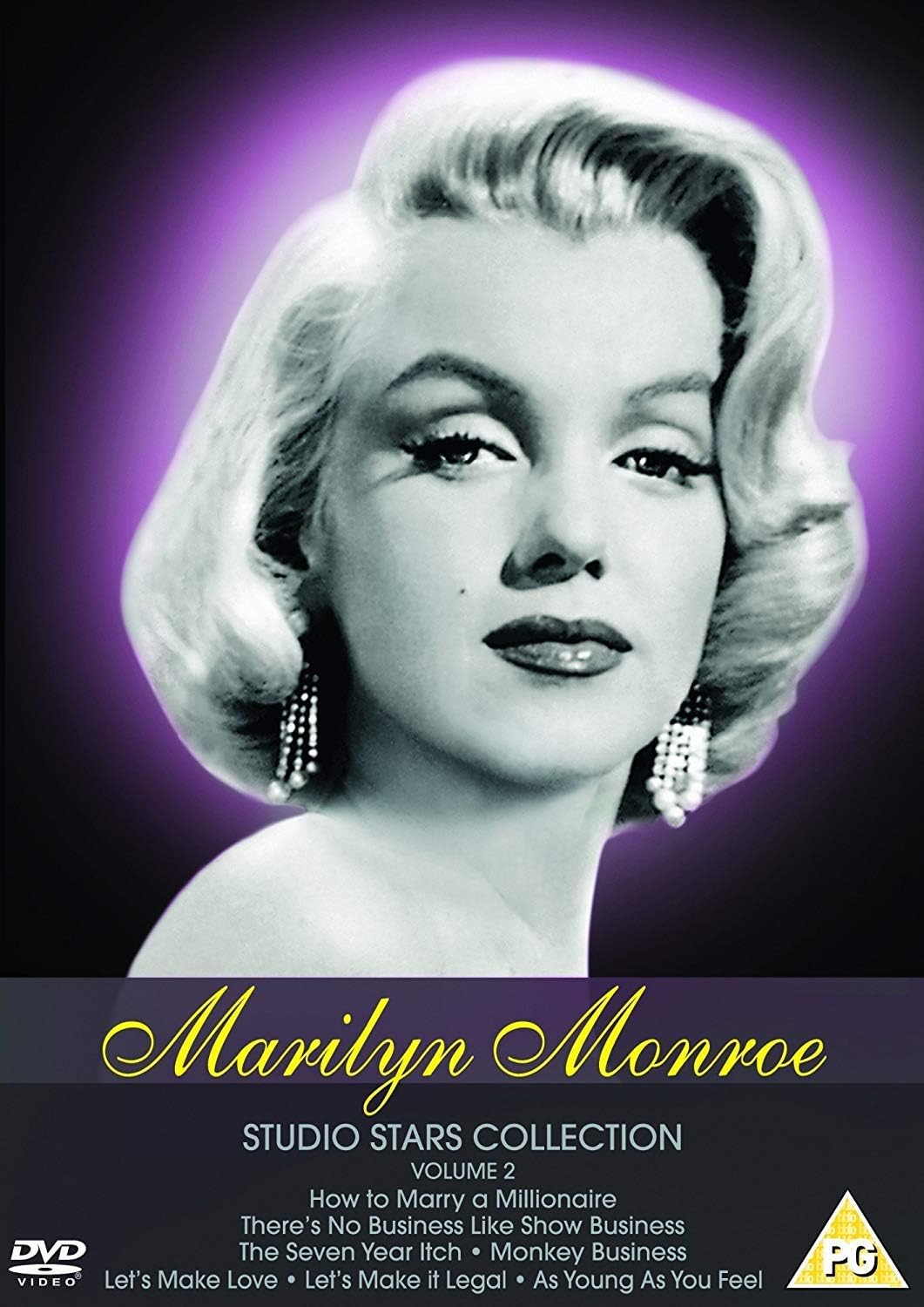 Marilyn Monroe: Studio Stars Collection (Vol. 2) [DVD]: Amazon.co.uk ...