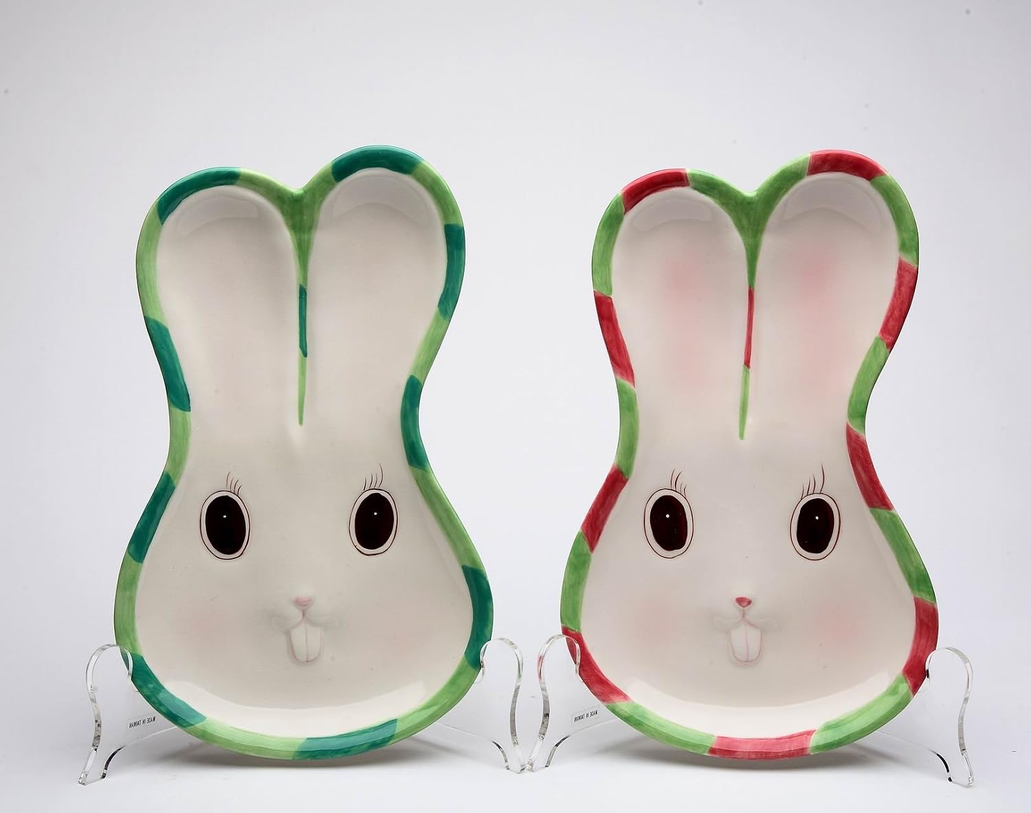 Amazon.com: Cosmos Gifts 20875 Ceramic Rabbit Plate, 5-7/8 by 9-1/2 ...