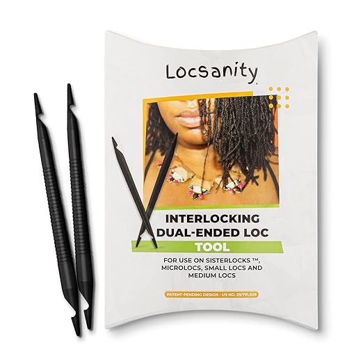 Amazon.com : Locsanity Interlocking Tool for Locs - Dual-Ended Metal ...