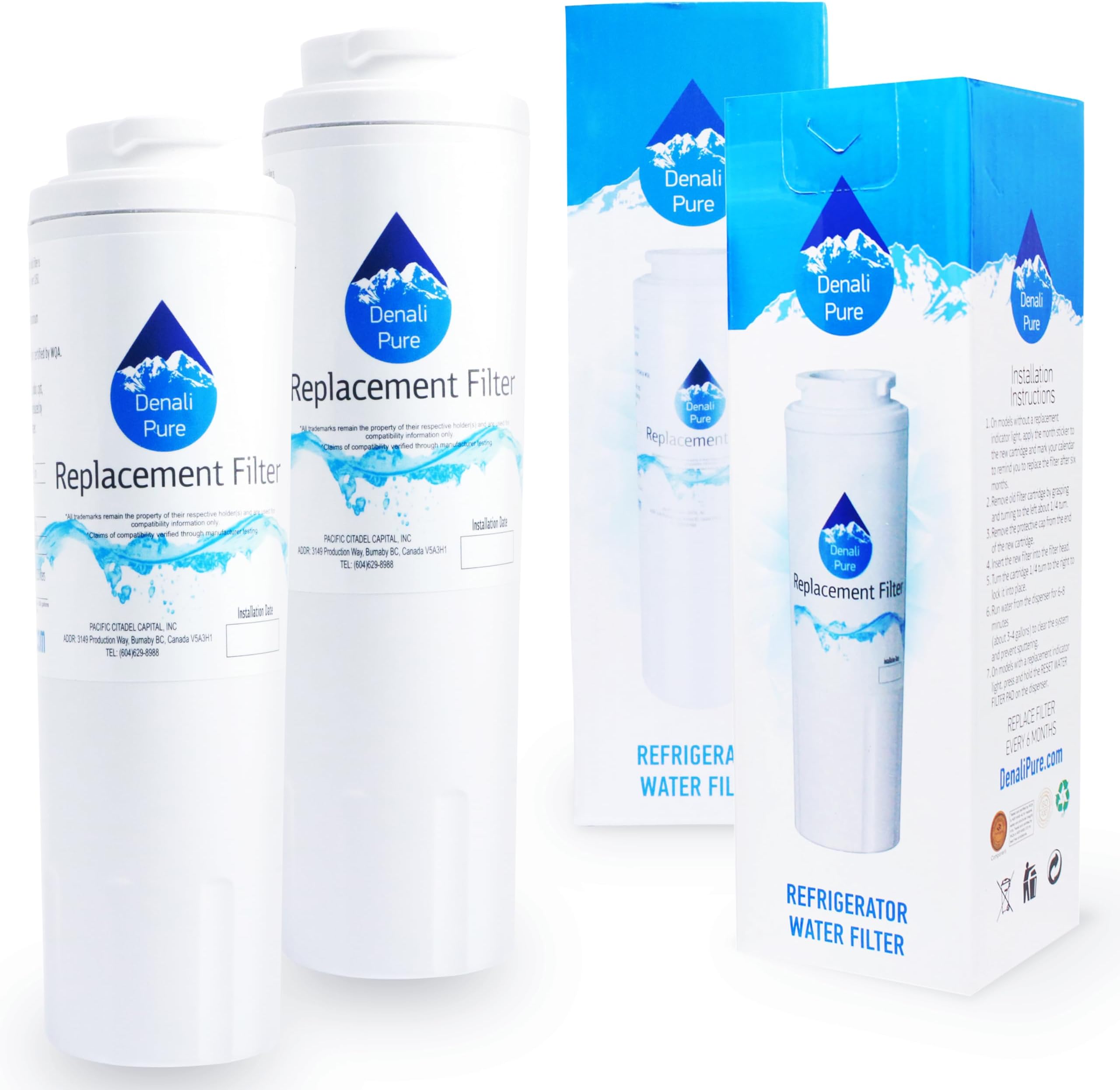 Amazon.com: Replacement for KBFS20EVMS Refrigerator Water Filter ...