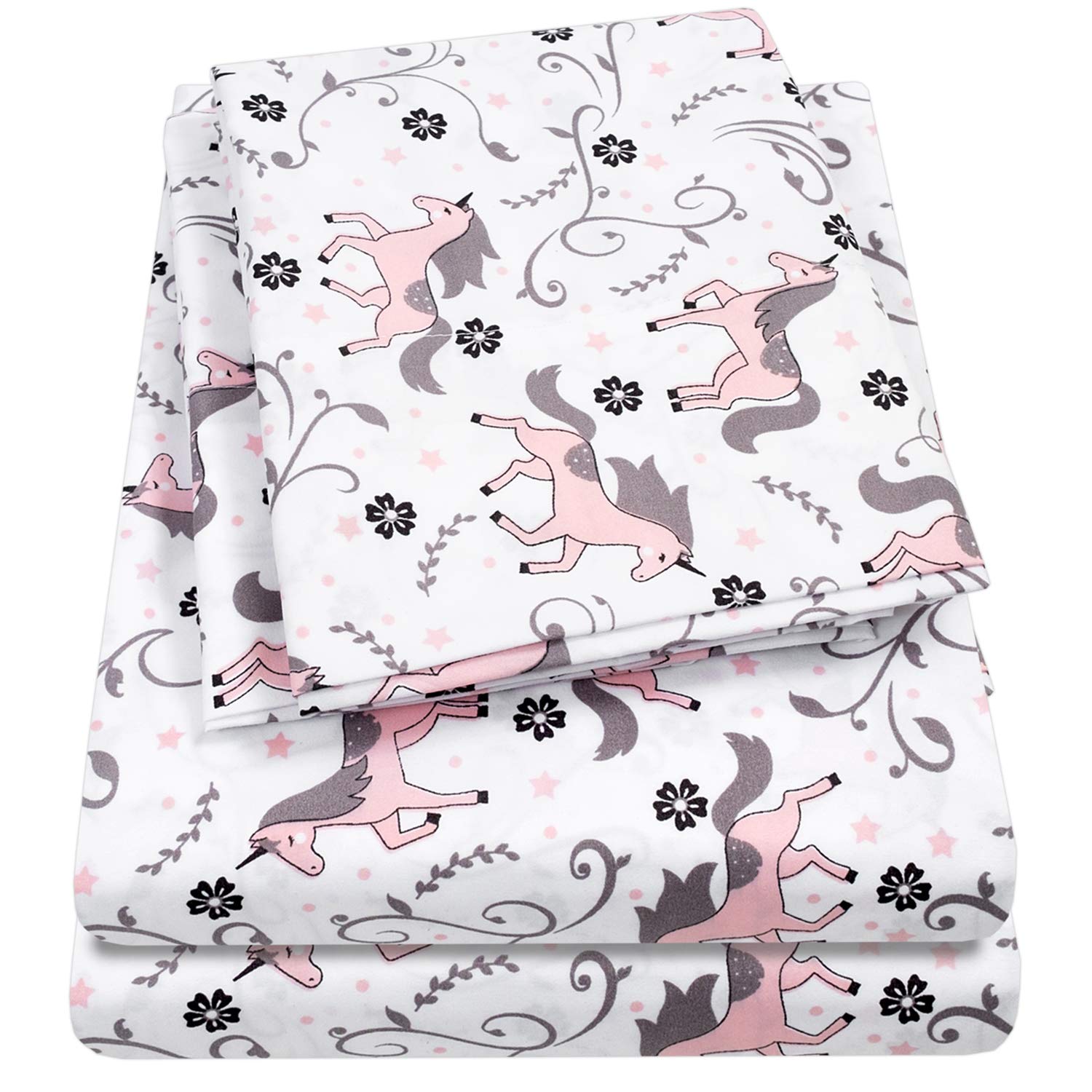 Amazon.com: 1500 Supreme Kids Bed Sheet Collection - Fun Colorful and ...