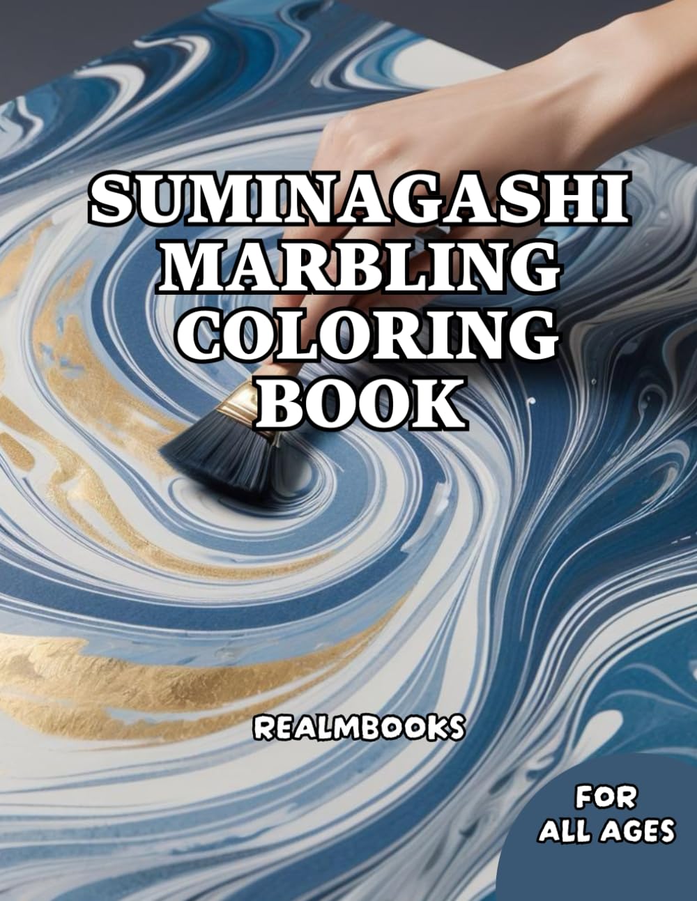 Amazon | Suminagashi Marbling Coloring Book: 40 Detailed Illustrations ...