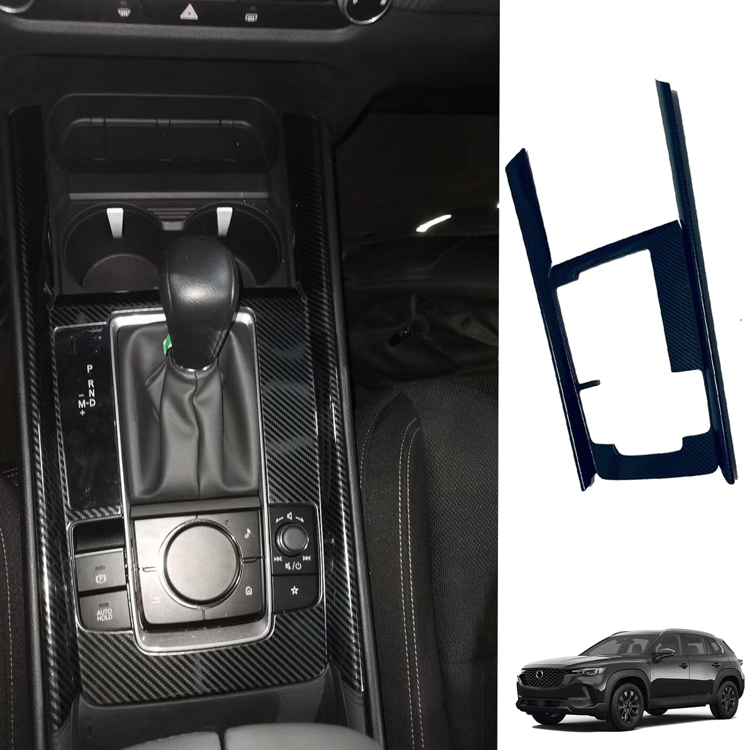 Amazon.com: APEXRA Car Gear Shift Knob Panel for Mazda CX50 CX-50 2023 ...