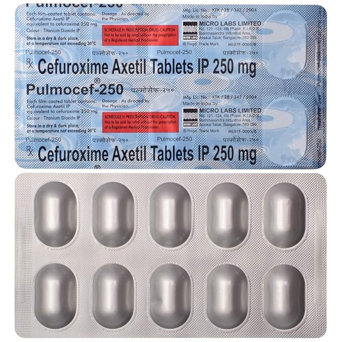 Pulmocef-250 - Strip of 10 Tablets : Amazon.in: Health & Personal Care