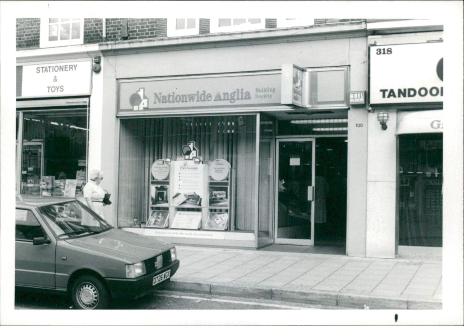 Amazon.com: Vintage photo of Nationwide Anglia Building Society branch ...