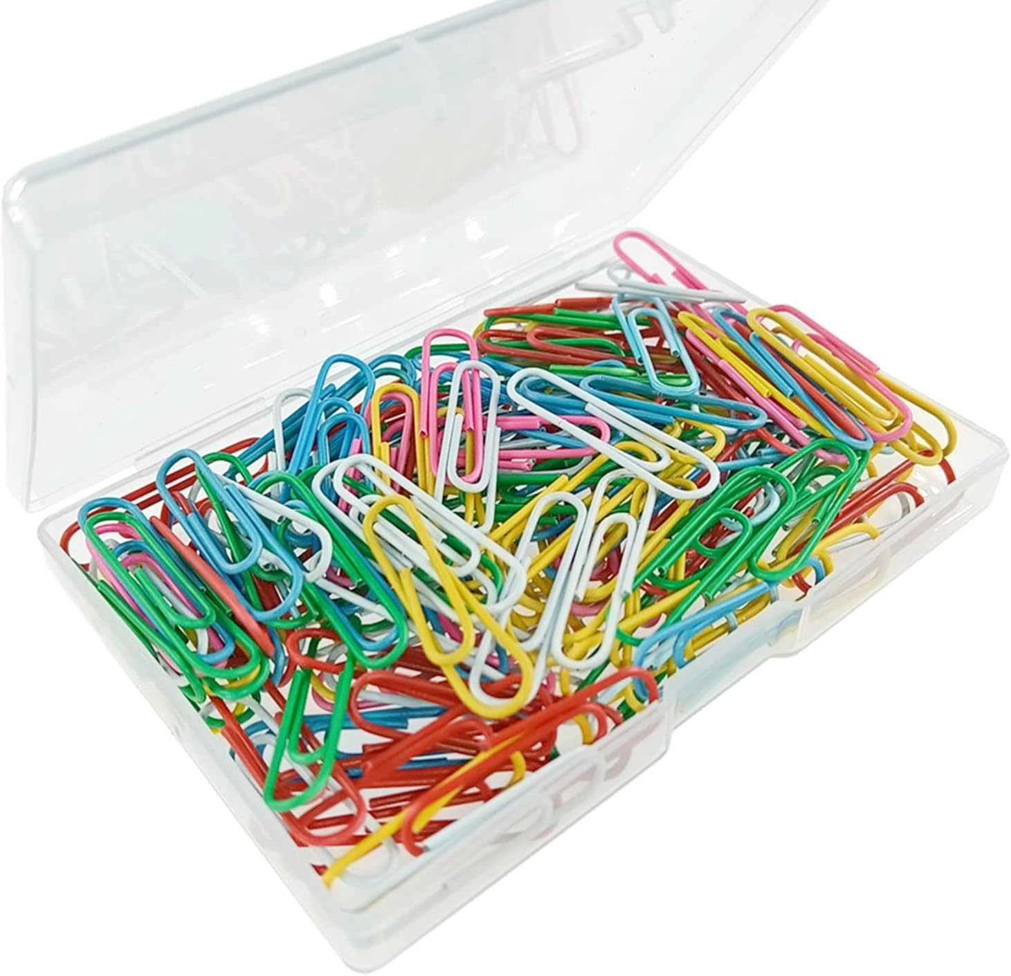 ZuiBestJia Paper Clips-100 Pcs 28mm Coloured Metal Binder Clips for ...
