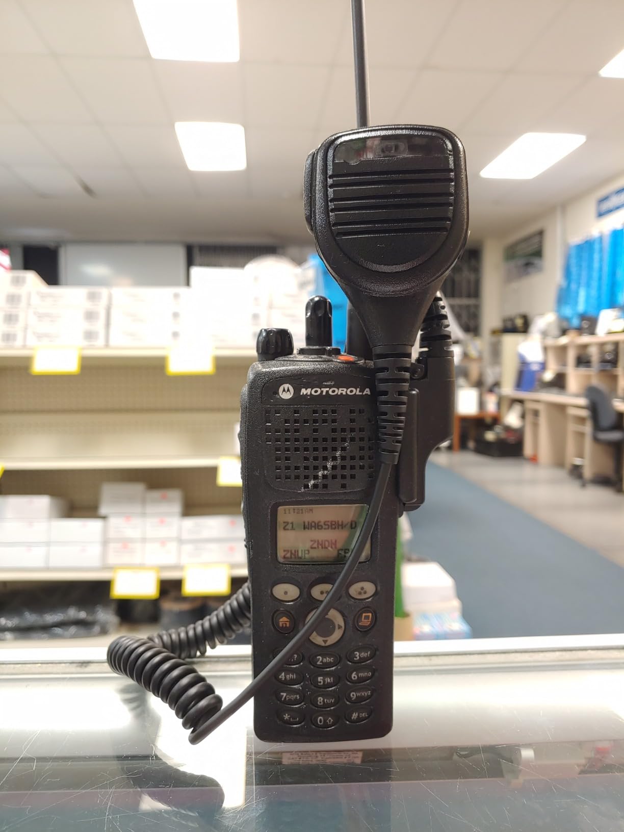 Amazon.com: Pdflie XTS 2500 5000 Hand Mic Radio Shoulder Speaker ...