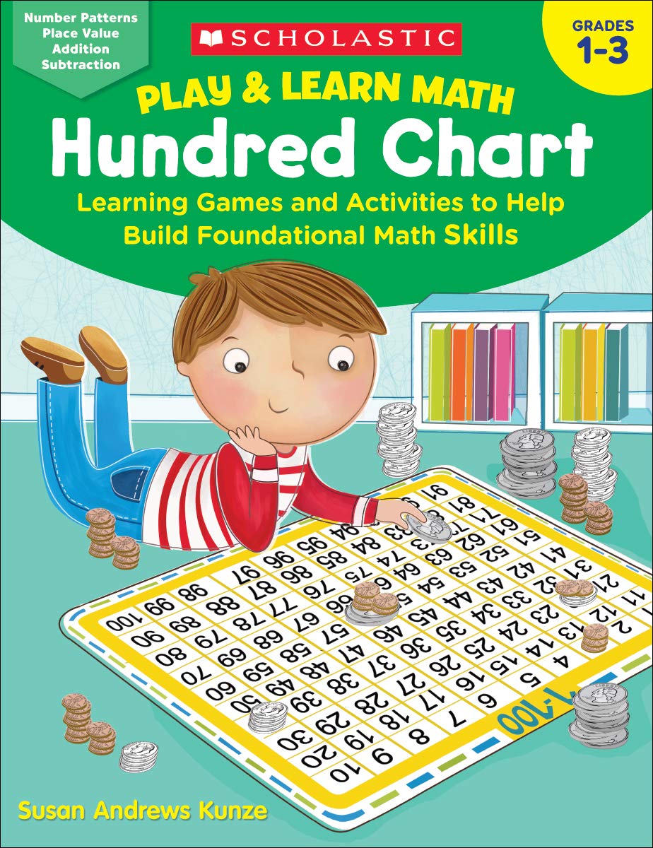 Amazon.com: Play & Learn Math: Hundred Chart: Learning Games and ...