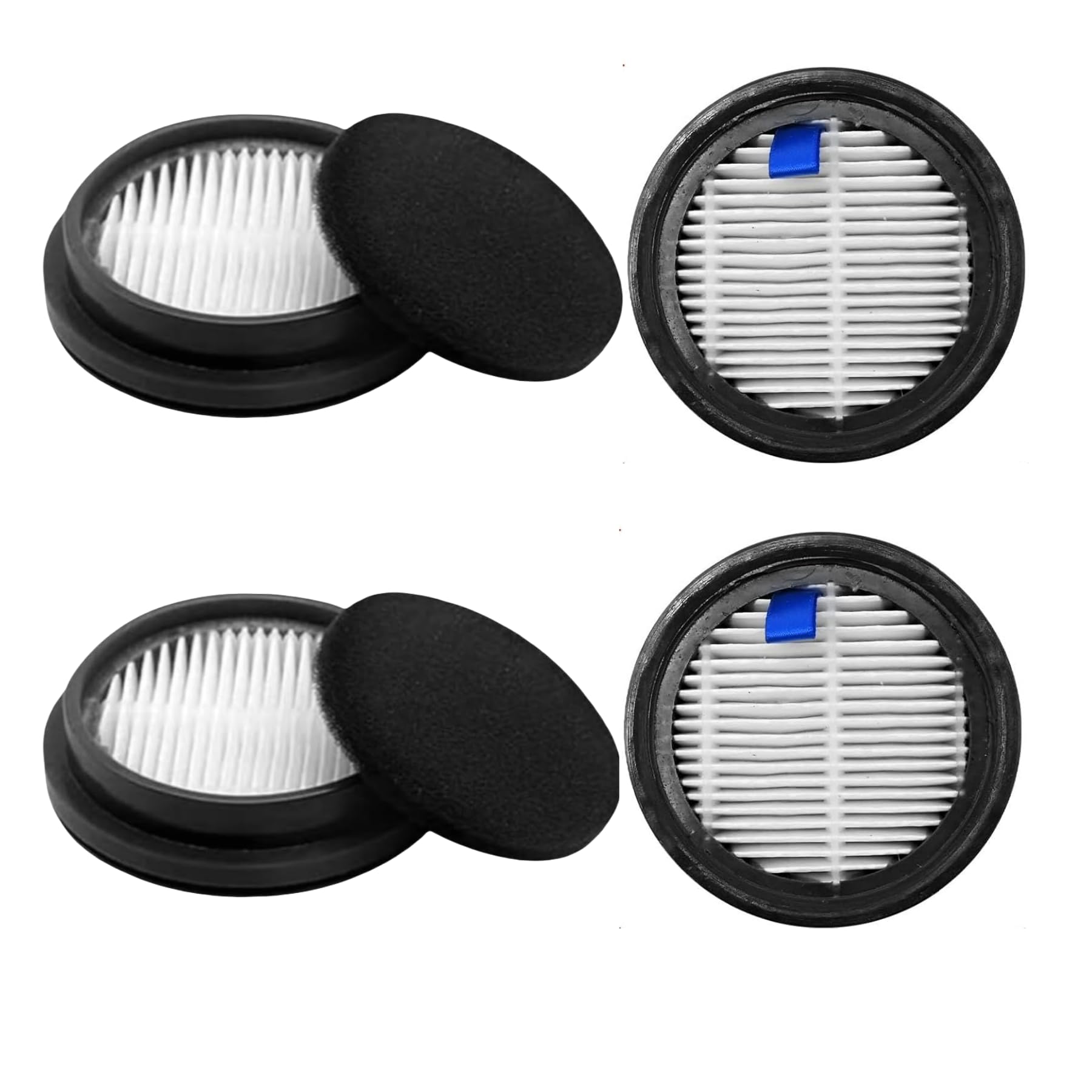 Amazon.com: Narcilors 4 Pcs HEPA Filter Kit with Foam Pre-filter ...