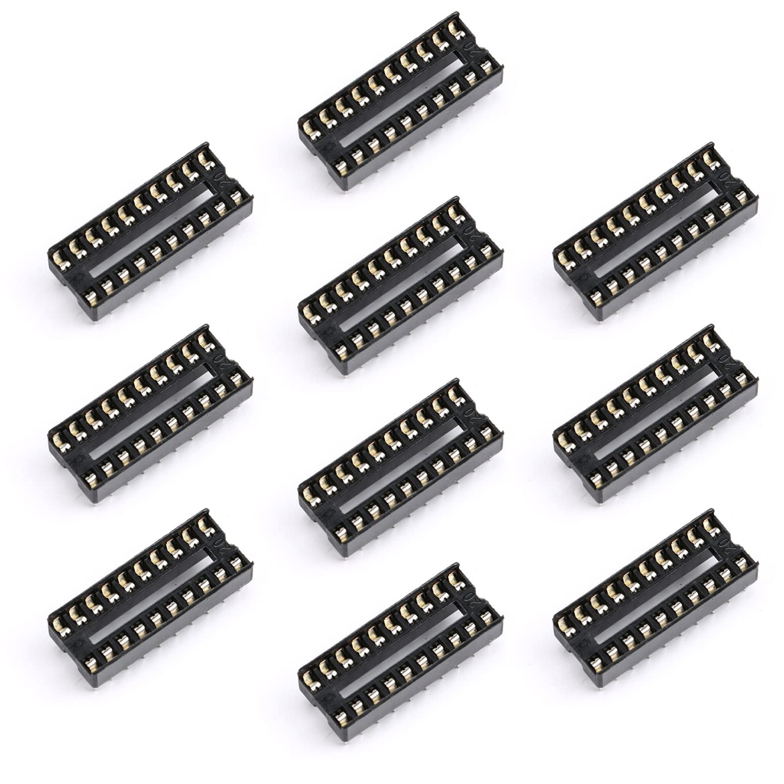 Snapklik.com : 10Pcs 20P IC Socket DIP Integrated Circuit IC Sockets ...