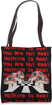 Amazon.com: Weirdcore Aesthetic Mushroom Eyes Not Real Nothing Is Real ...
