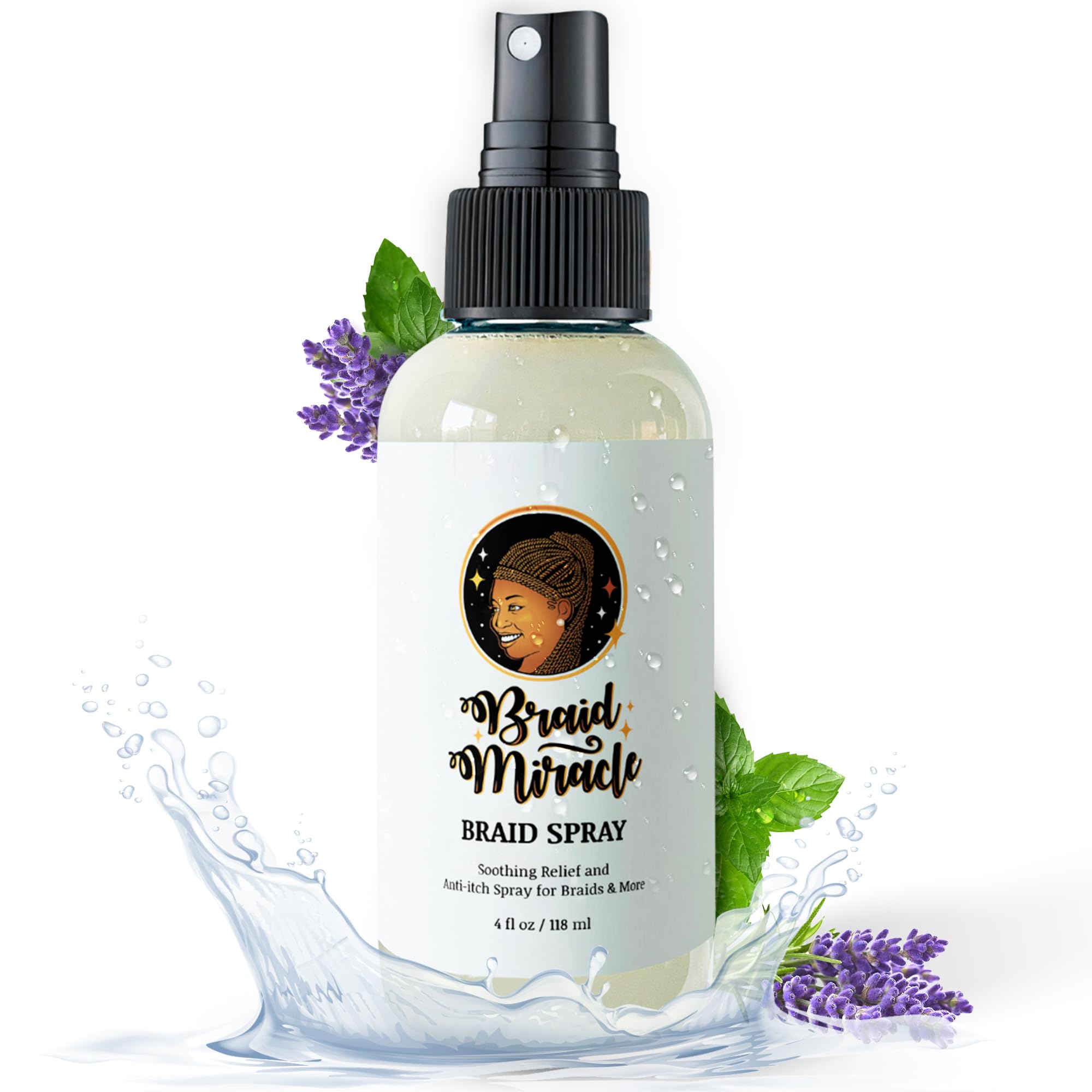 Amazon.com : Braid Miracle Magic Soothing Spray - Moisturizing for ...