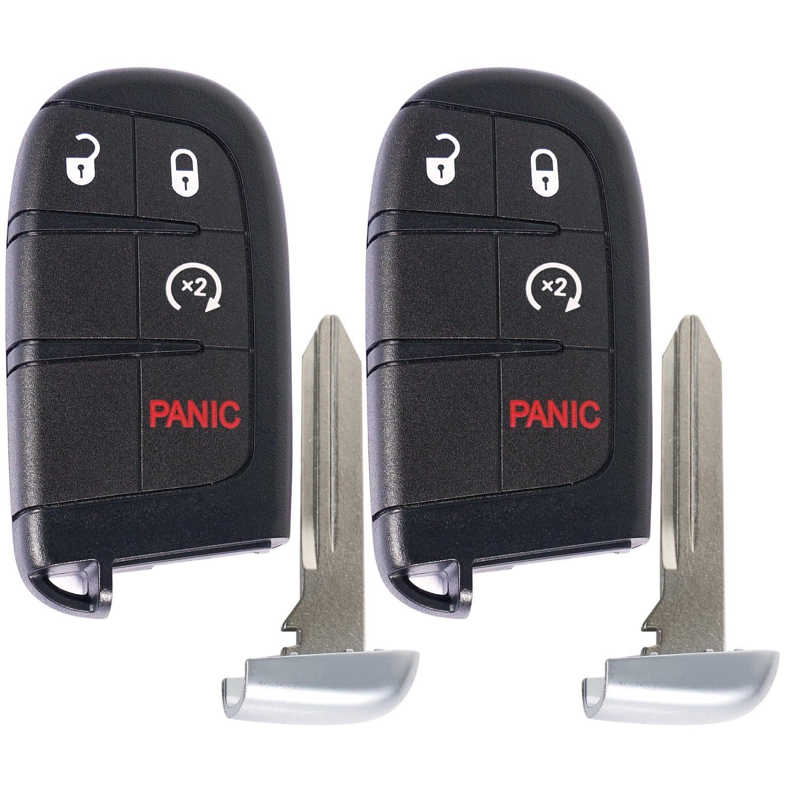 Amazon.com: TOP-VIGOR 2pcs Keyless Entry Remote Key Fob Replacement ...