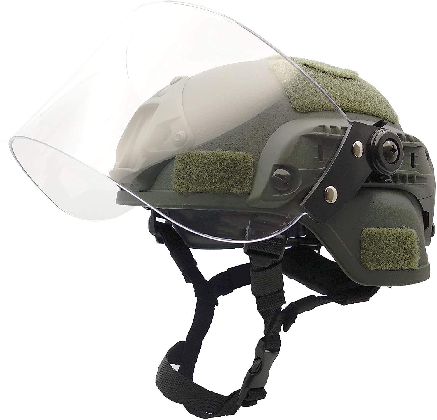Kvg Helmet Tactical ACH Helmet Airsoft MICH 2000 NVG Mount Side Railway ...